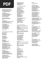 Batch 22 Graduation Songs | PDF