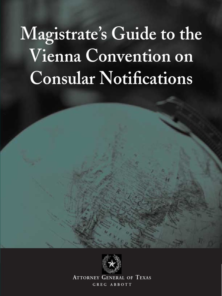 Texas Magistrate's Guide To Consular Notification | PDF | Asylum Seeker ...