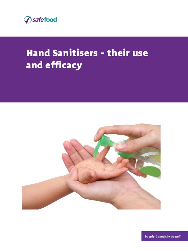 Report Hand Sanitizers Report 1 June | PDF | Hand Washing | Disinfectant