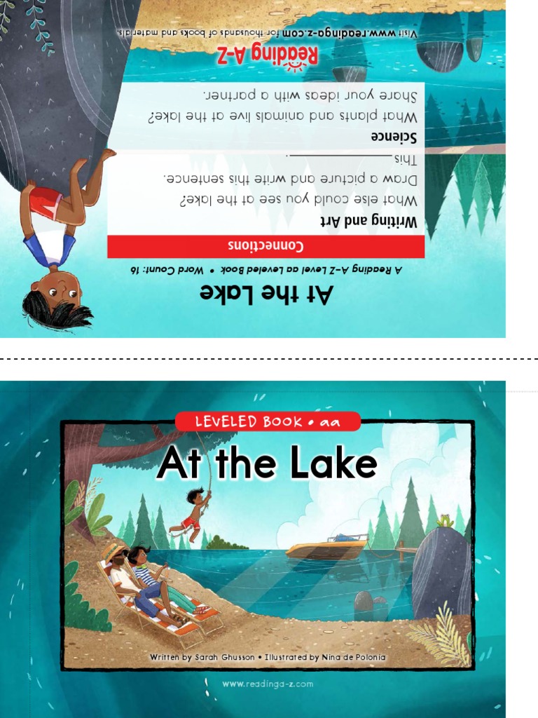 At The Lake: Leveled Book - Aa | PDF