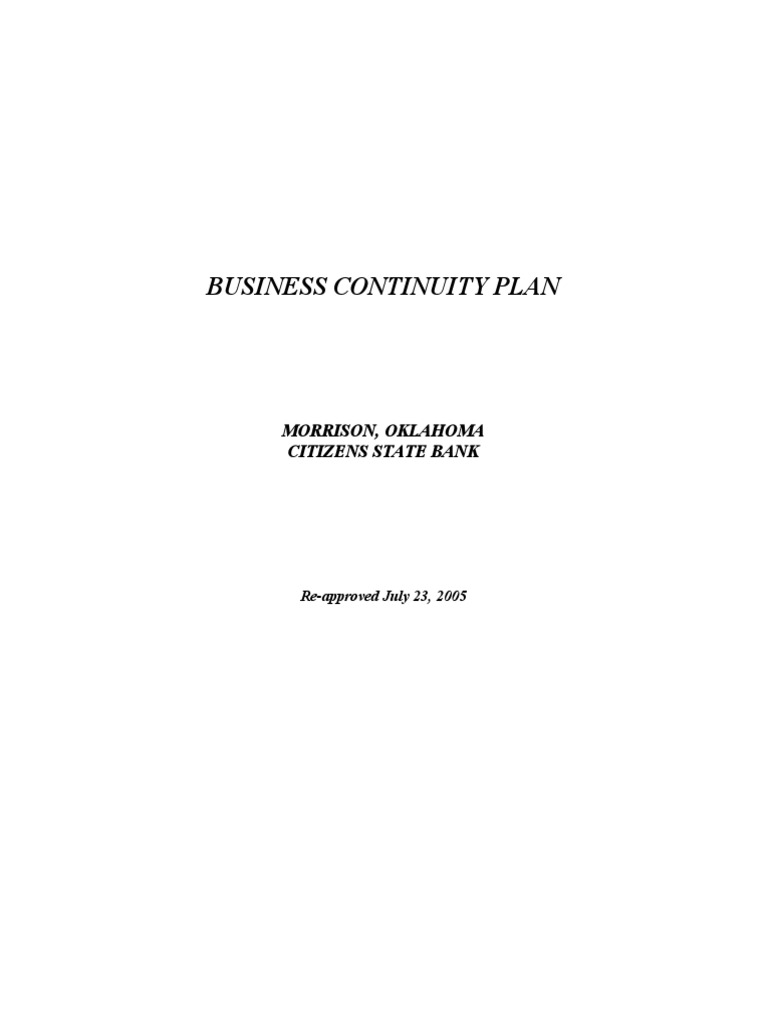 Computer Contingency Plan | PDF | Backup | Risk