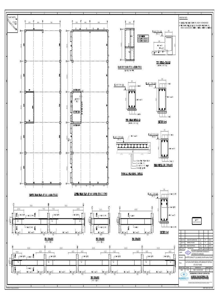 Chlor Alkali Plant Construction Drawing | PDF | Nature
