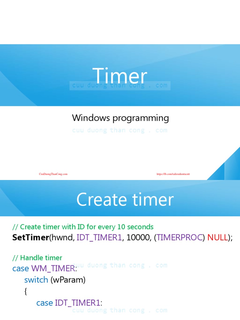Lap-Trinh-Windows - Tran-Duy-Quang - 14-Timer - (Cuuduongthancong - Com ...