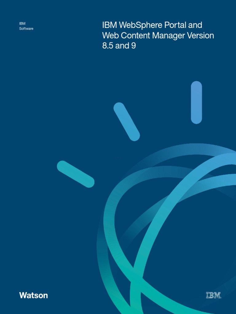 Ibm Websphere Portal and Web Content Manager Version 8.5 and 9 | PDF | Cloud Computing | Tag ...