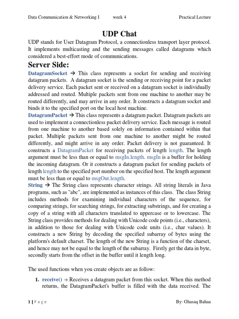 Lap DC 4 | PDF | Port (Computer Networking) | Network Socket