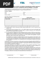 BSE/TSE Statement Requirements Guide | PDF