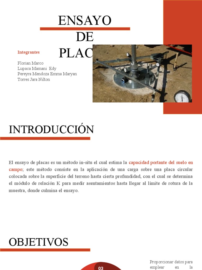 Ensayo de Placa de Carga | PDF | Fundación (Ingeniería) | Naturaleza