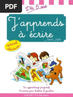 Cahier D'alphas Pour Les GS Partie 12012 | PDF