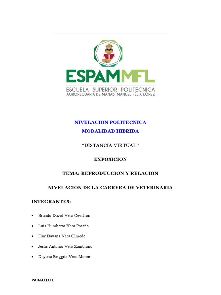 Reproducción y Relación | PDF | Reproducción | Sexo
