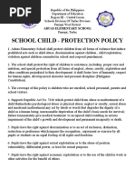 Child Protection Policy Template | PDF | Child Protection | Childhood