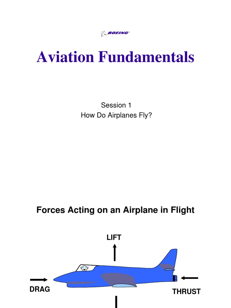 Aviation Fundamentals 1 - Flight | Lift (Force) | Wing