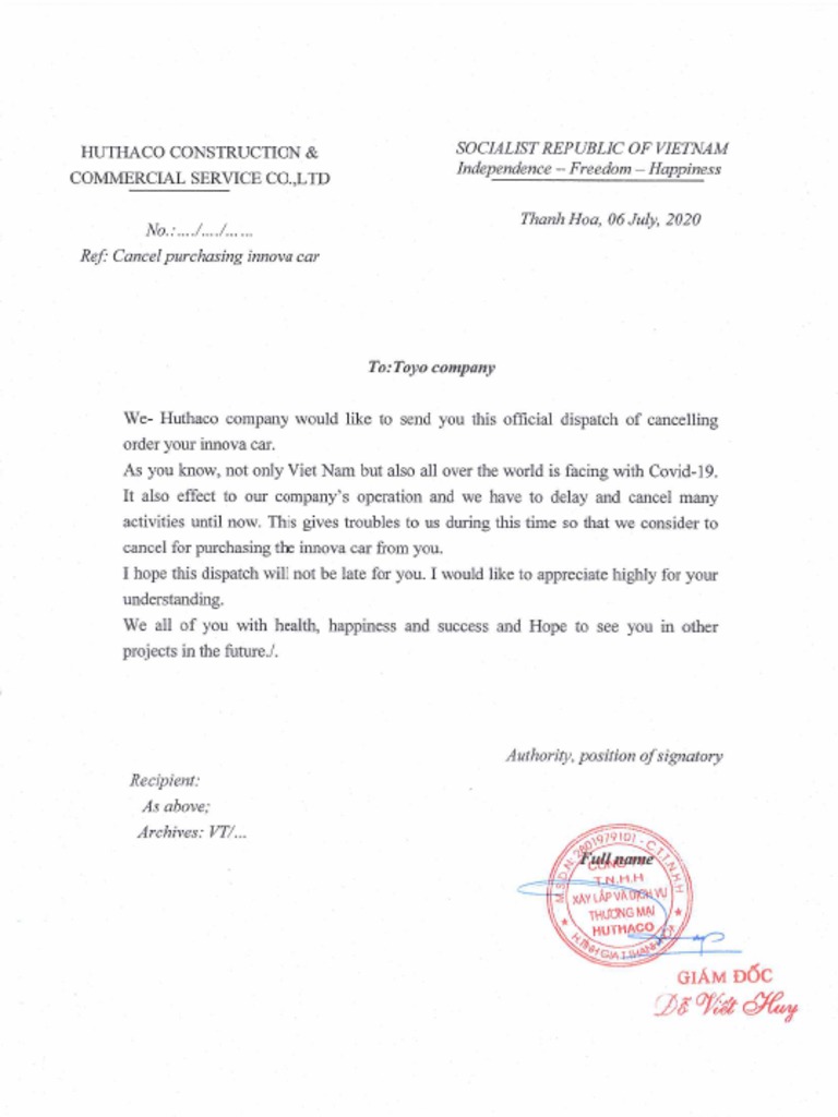 Official Dispatch | PDF