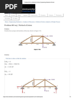 Truss Analysis: Problems & Solutions | PDF | Triangle Geometry ...