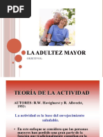 Teoría de La Actividad | PDF | Vejez | Ciencias del comportamiento