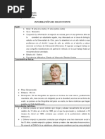 Semana 16 Forense, Informe Pericial Jefrey Dahmer, Listo | PDF | Conceptos psicologicos | Sicología
