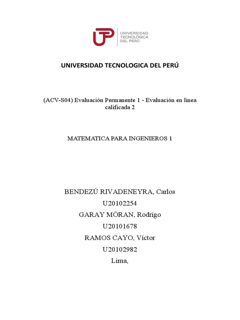 (ACV-S04) Evaluación Permanente 1 - Evaluación en Línea Calificada 2 | PDF | Tecnología