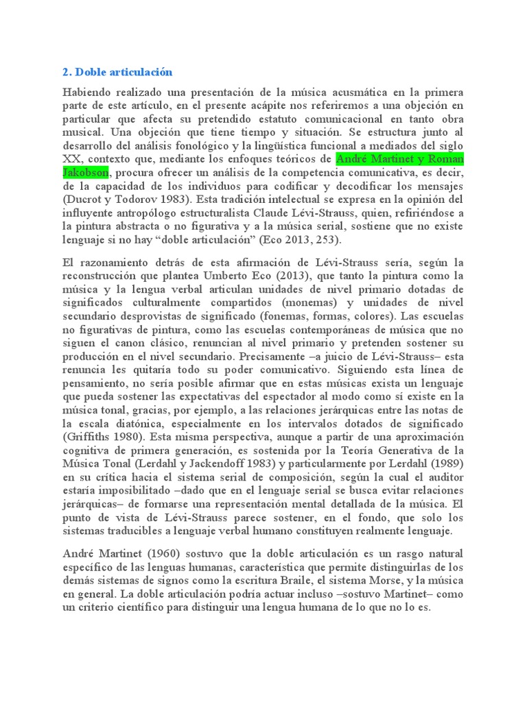Andre Martinet | PDF | Conocimiento | Lingüística