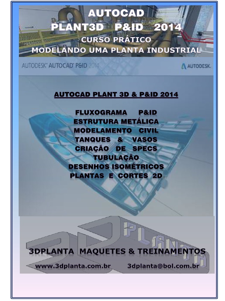 Apostila Autocad Plant3d & P&id 2014 | PDF | Auto Cad | Janela ...
