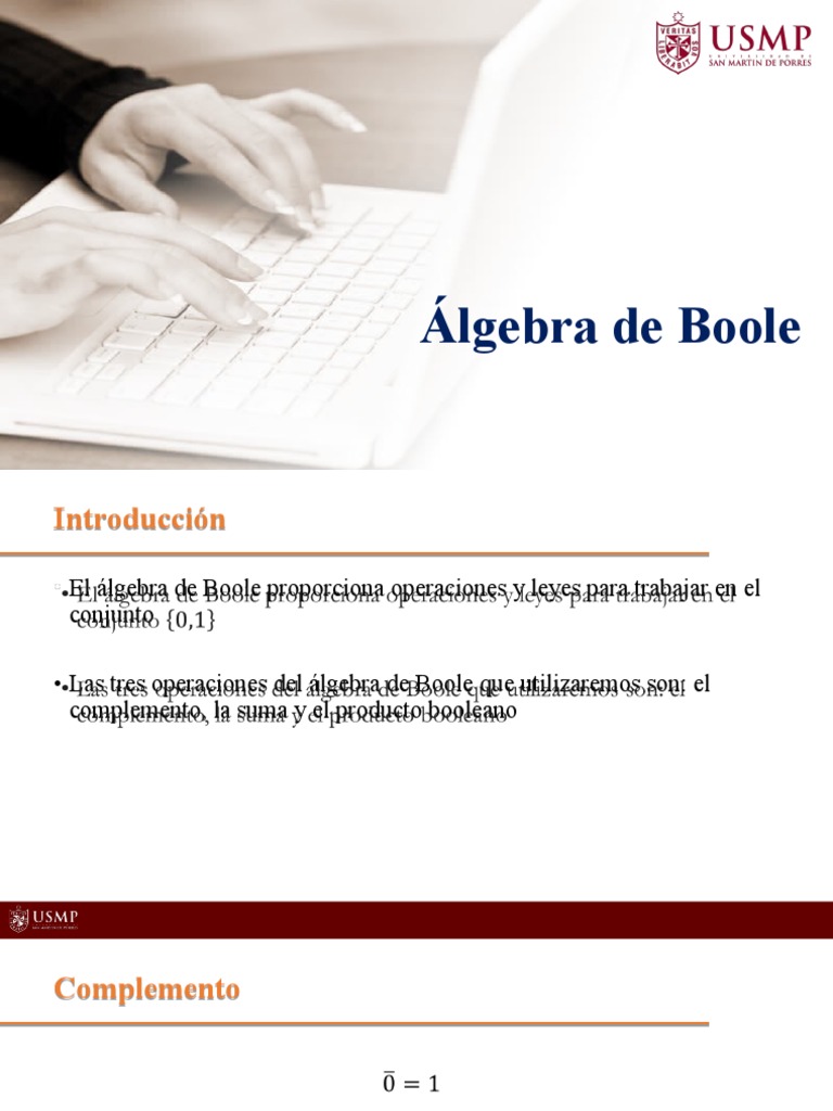 Algebra de Boole | PDF