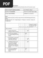 Activity Completion Report: 1 Slac (School Learning Action Cell) Session | PDF | Reading ...