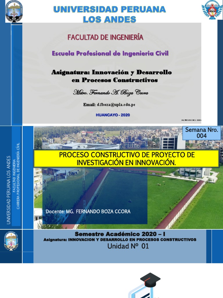 Procesos Constructivo de Proyecto de Investigacion en Innovacion | PDF ...