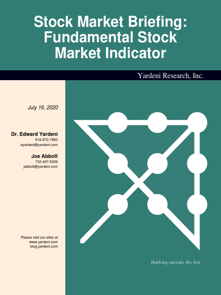 Fundamental Stock Market Indicator | PDF | Index (Economics) | S&P 500 ...