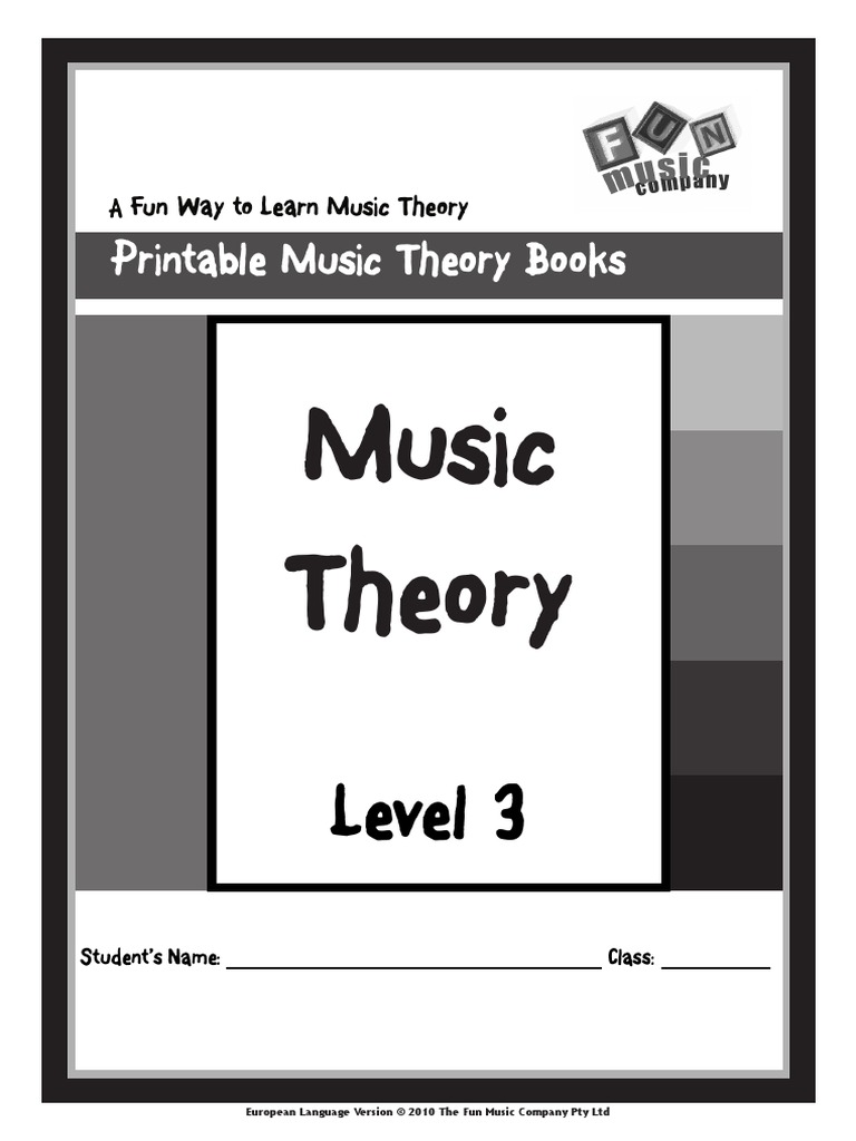 Music Theory 3 PDF | PDF | Interval (Music) | Harmony
