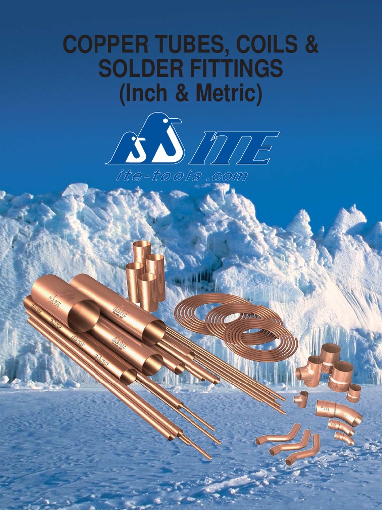 ITE Copper Tubes Coils Solder Fittings PDF | PDF | Pipe (Fluid ...