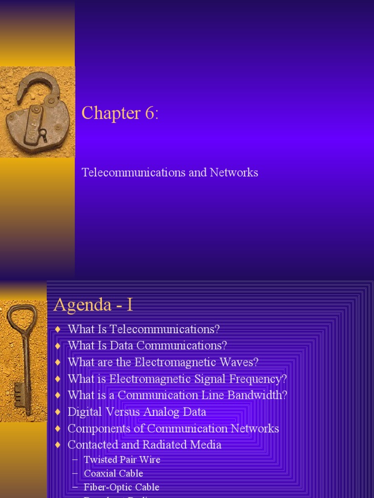 Telecommunications and Networks | PDF | Transmission Medium | Network ...