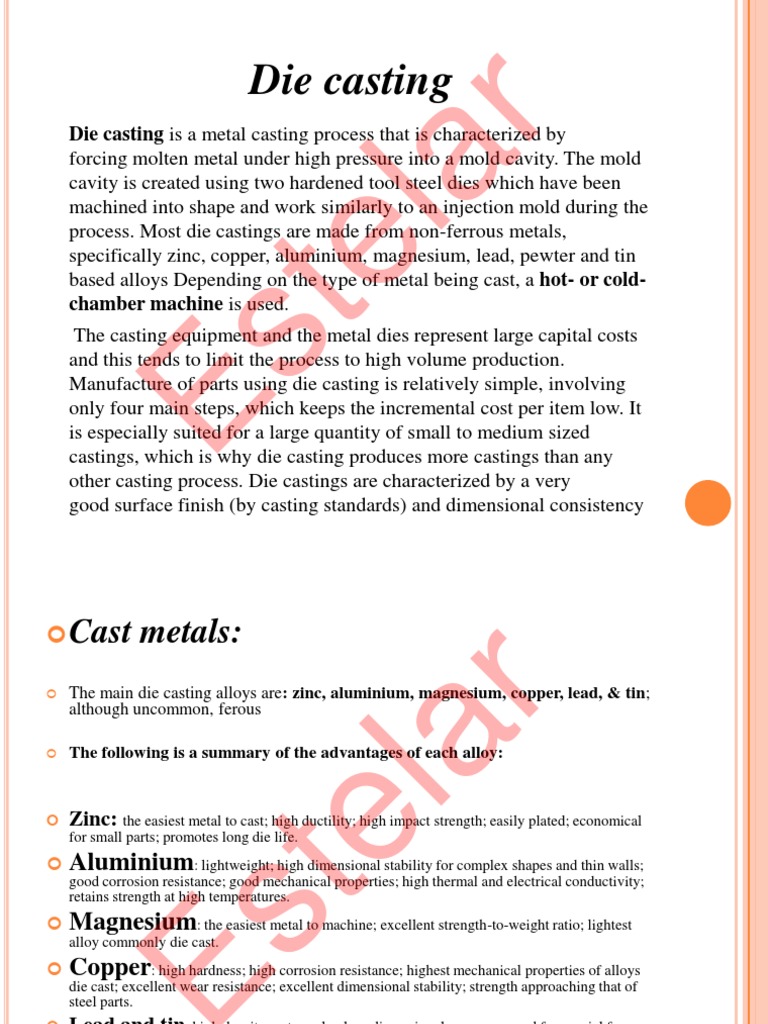 Casting Its Types 1 (29-40) - 2 | PDF | Casting (Metalworking ...