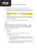 Ncnda Agreement | PDF | Non Disclosure Agreement | Information