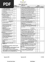 Hostel Inspection Checklist Template | PDF
