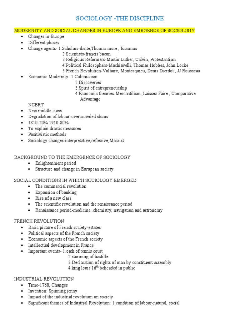 Sociology Ultra Concise Part 1 Pdf Sampling Statistics Positivism