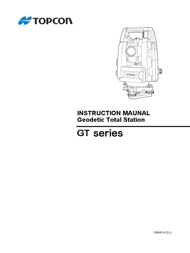 Topcon GT - Instruction Manual English PDF | PDF | Battery Charger ...