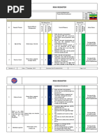 Risk Assessment For Earthing Work-R1 | PDF | Personal Protective ...