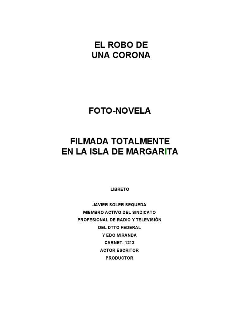 Fotonovela | PDF