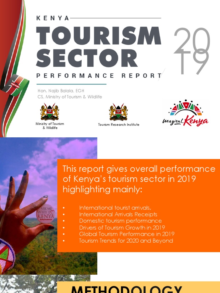 KENYA - Tourism Sector Perfomance Report - 2019 | PDF | Nairobi | Tourism
