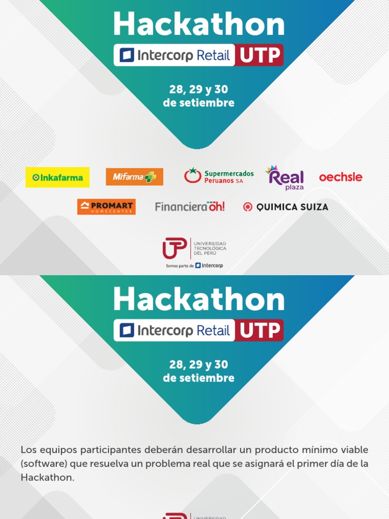 Bases Hackathon | PDF | Informática y tecnología de la información | Software