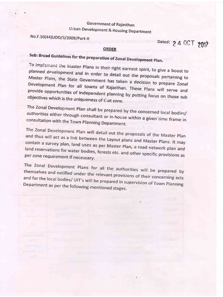 Guidelines for Zonal Development Plans | PDF | Geography | Graphic Design