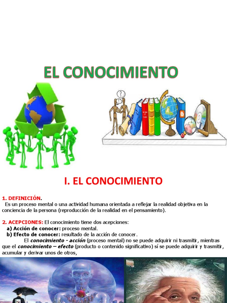 Definición y Tipos de Conocimiento | PDF | Conocimiento | Teoría