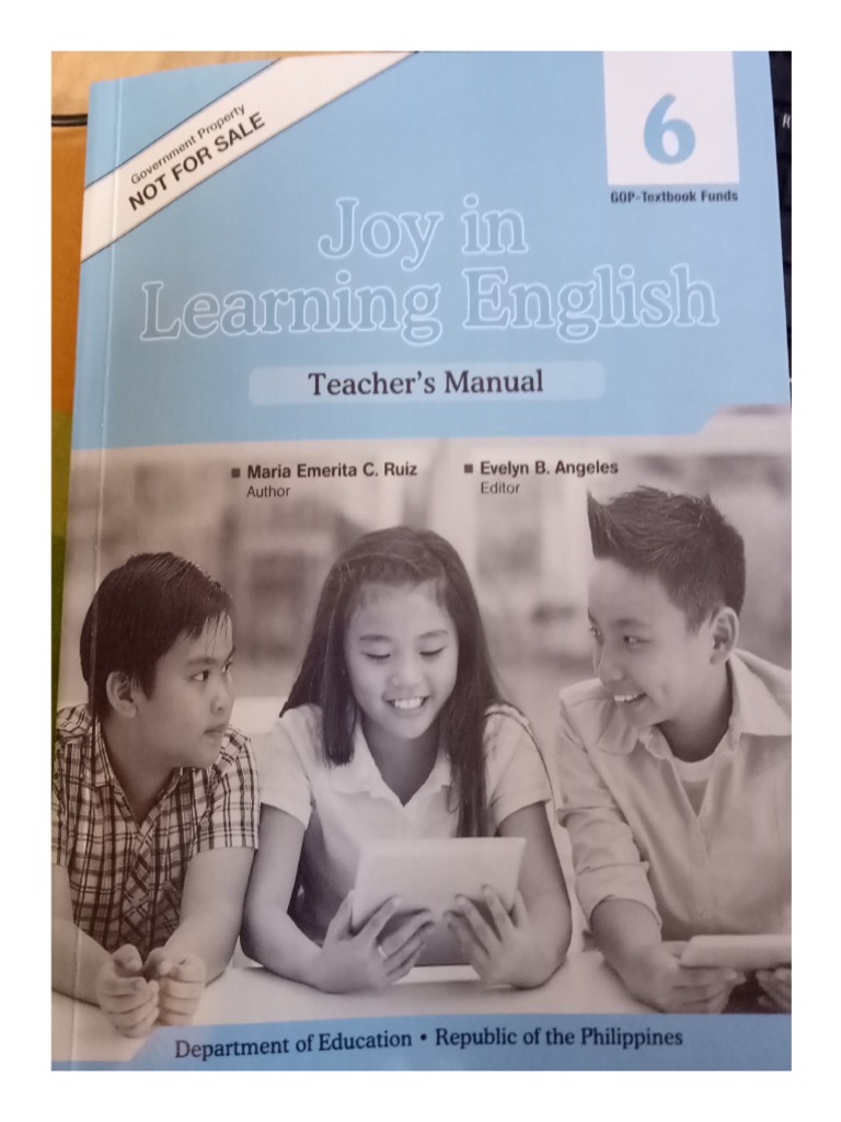 Joy in Learning English 6 Teacher's Manual PDF | PDF