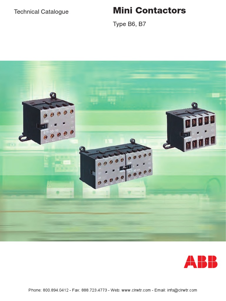 Technical Catalogue Type B6, B7 | PDF | Switch | Programmable Logic ...