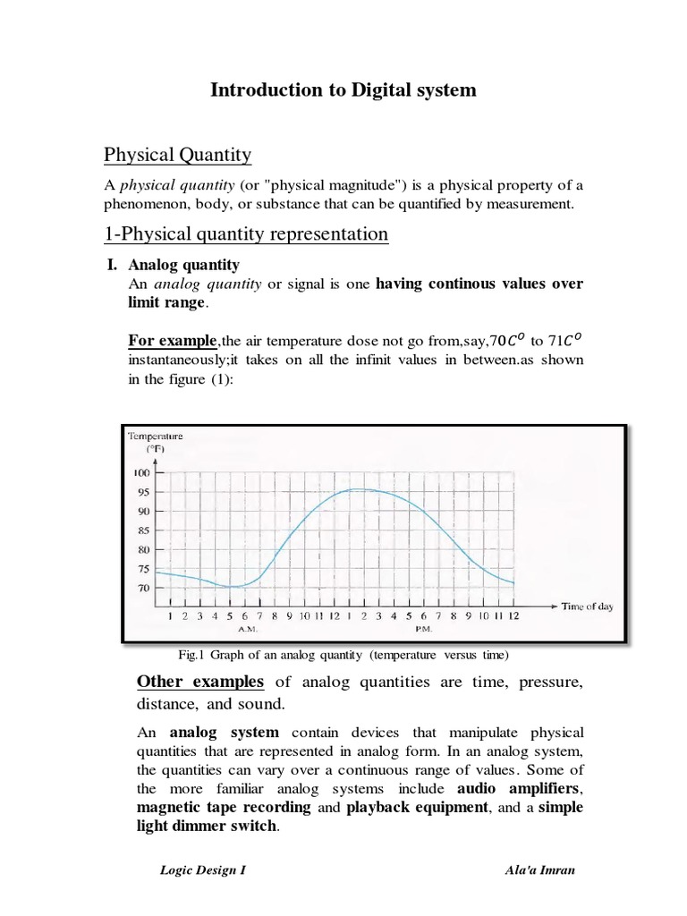 Introduction To Digital System PDF | PDF | Analogue Electronics ...