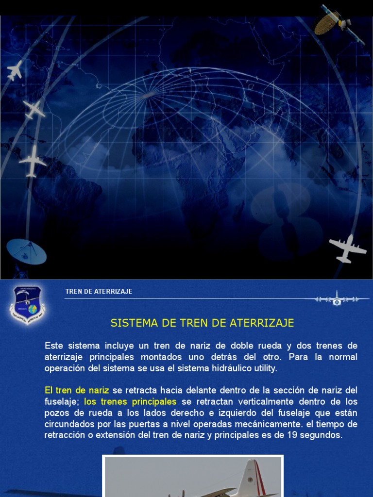 10 Sistema de Tren Aterrizaje y Frenos | Télécharger gratuitement PDF | Tren de aterrizaje | Eje