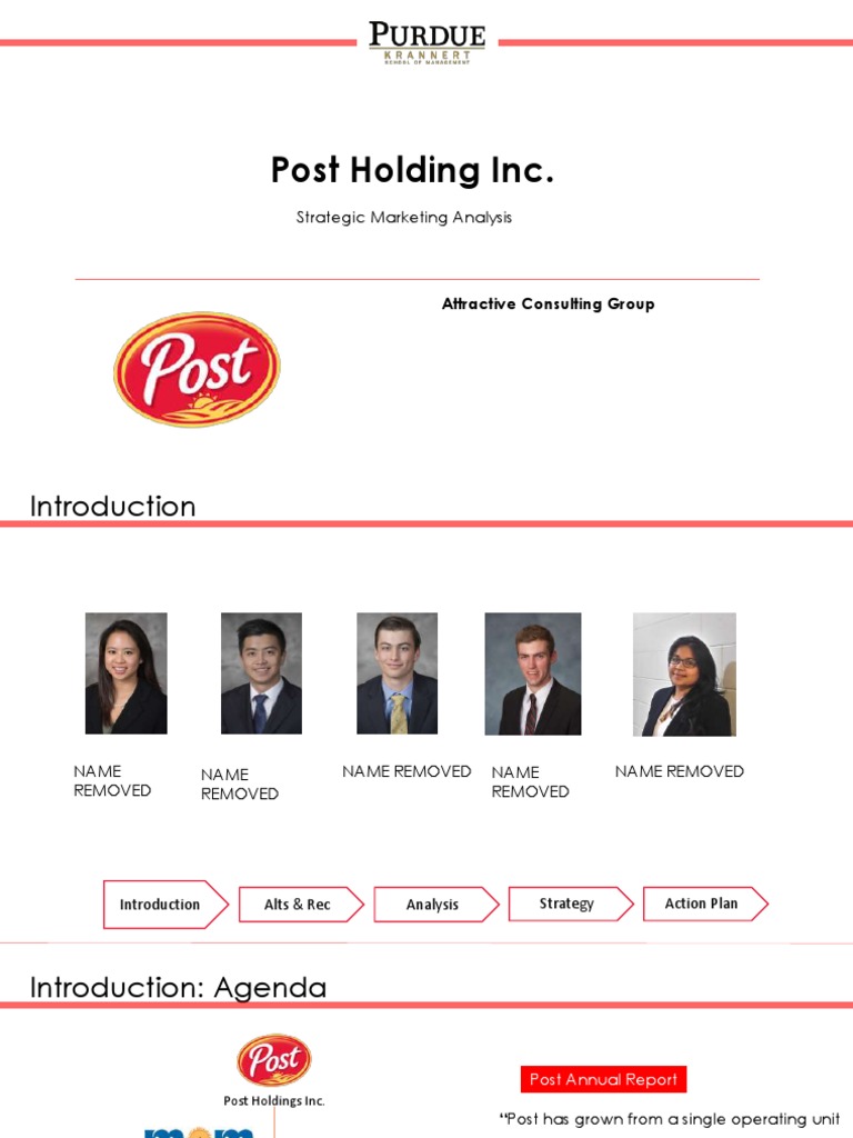 Post Holding Inc.: Strategic Marketing Analysis | Download Free PDF ...