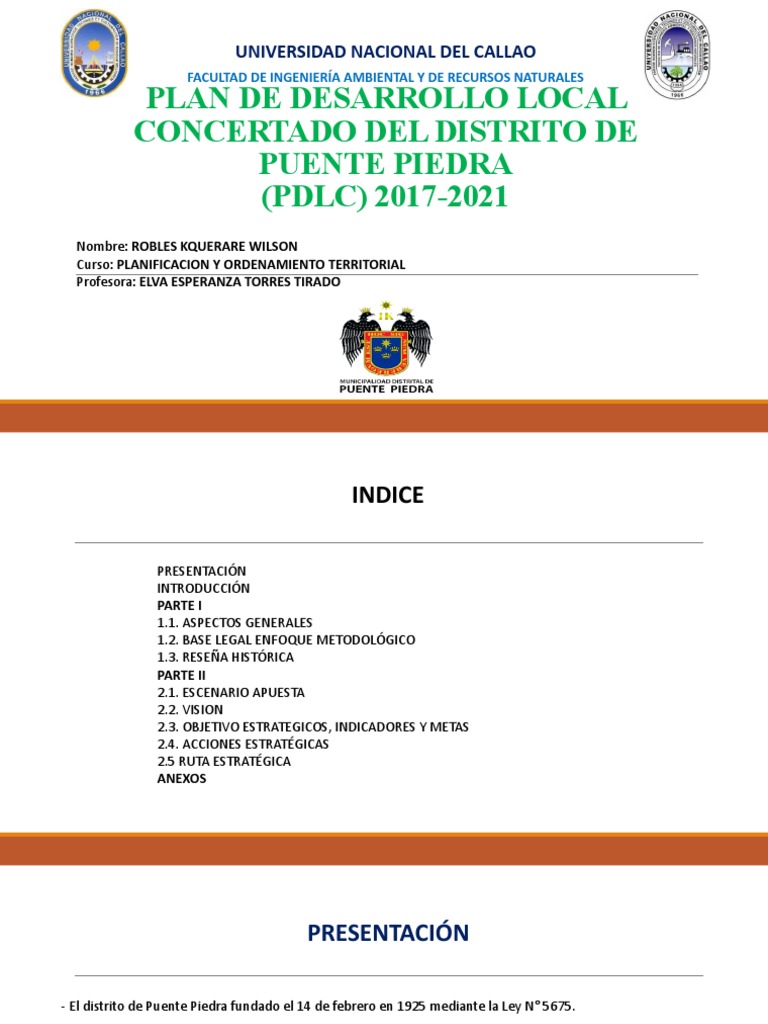 Robles-PLAN DE DESARROLLO LOCAL CONCERTADO DEL DISTRITO DE PUENTE ...