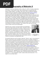 Autobiography of Malcolm X, The PDF | PDF | Malcolm X | Racism