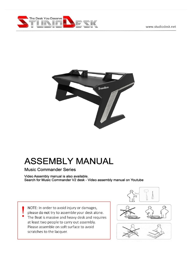 Commander V2 Assembly Manual PDF | PDF