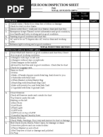 Guest Room Cleaning Checklist Template | PDF | Bathroom | Home