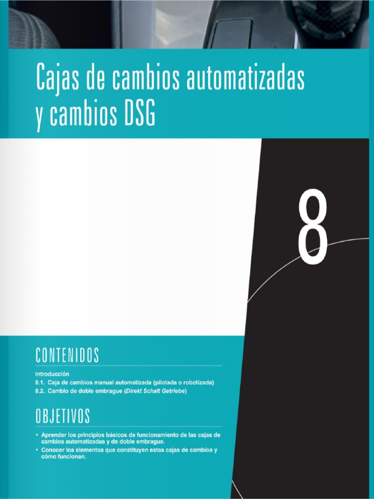 Unidad 8. Cajas de Cambios Automatizadas y Cambios DSG | PDF